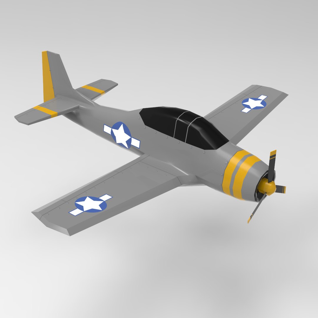 Ww2 Airplane - Military 3D Model - TurboSquid 1275161