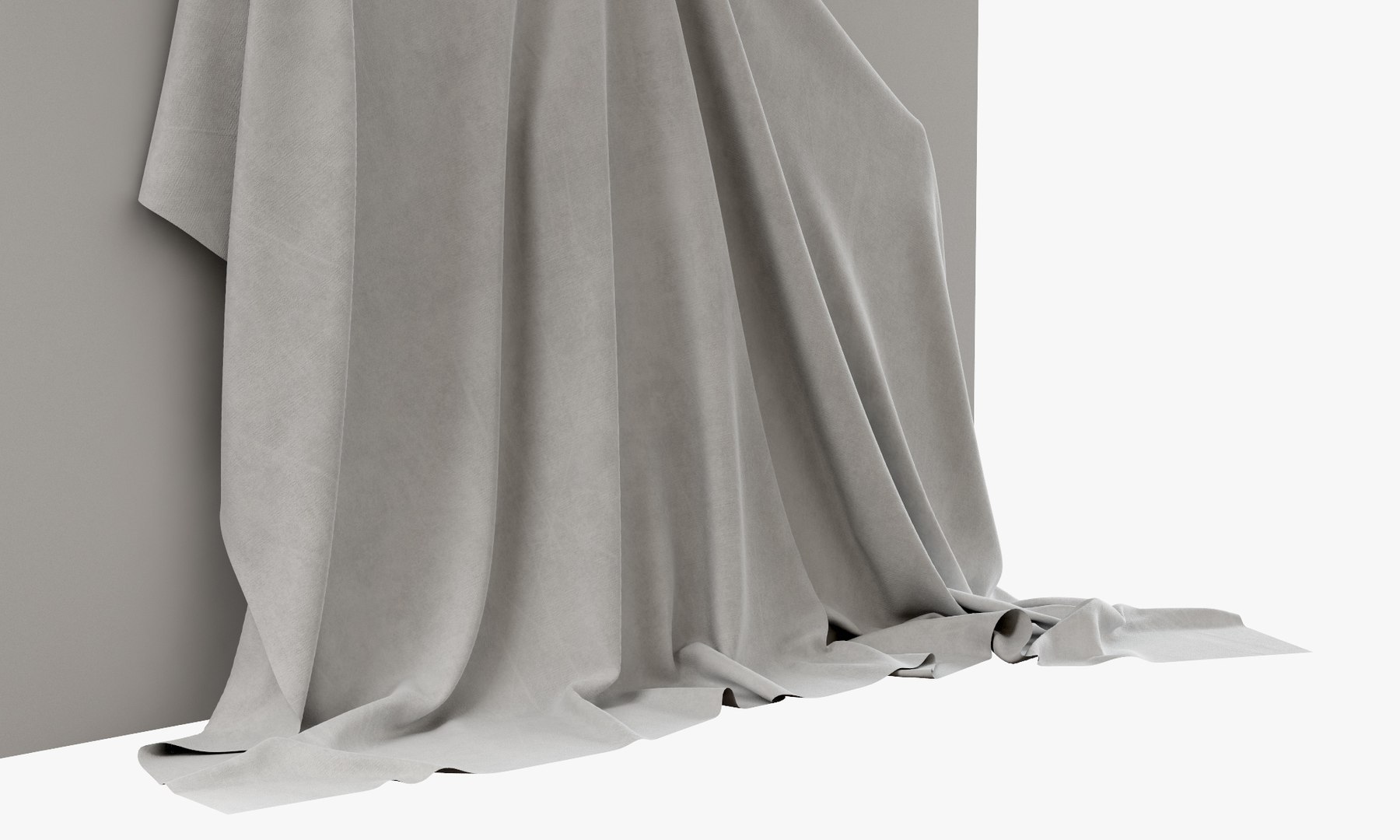 Frame Drapery 3D Model - TurboSquid 1350591