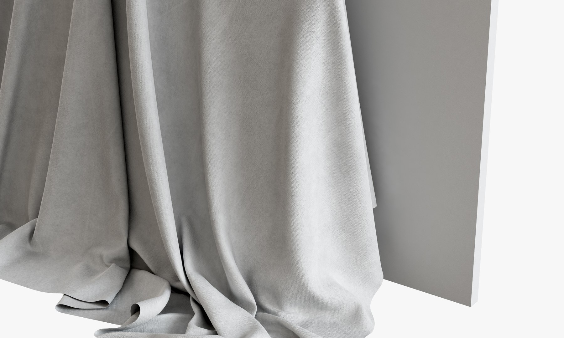 Frame Drapery 3D Model - TurboSquid 1350591