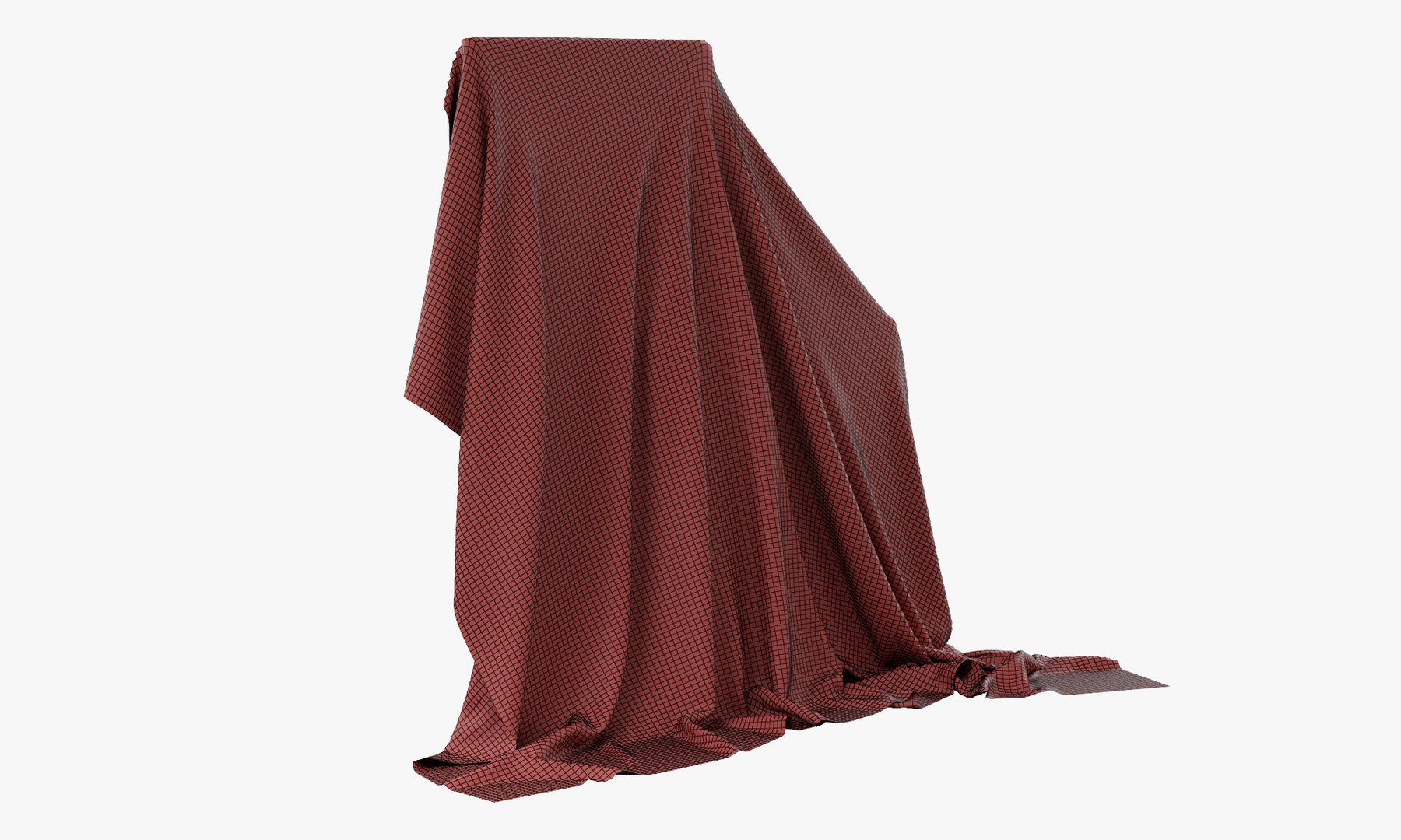 Frame Drapery 3D Model - TurboSquid 1350591