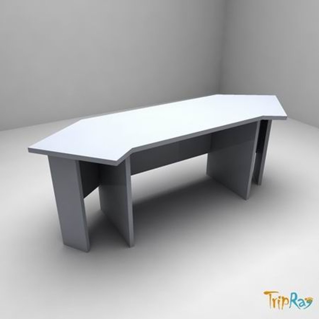free office table 3d model