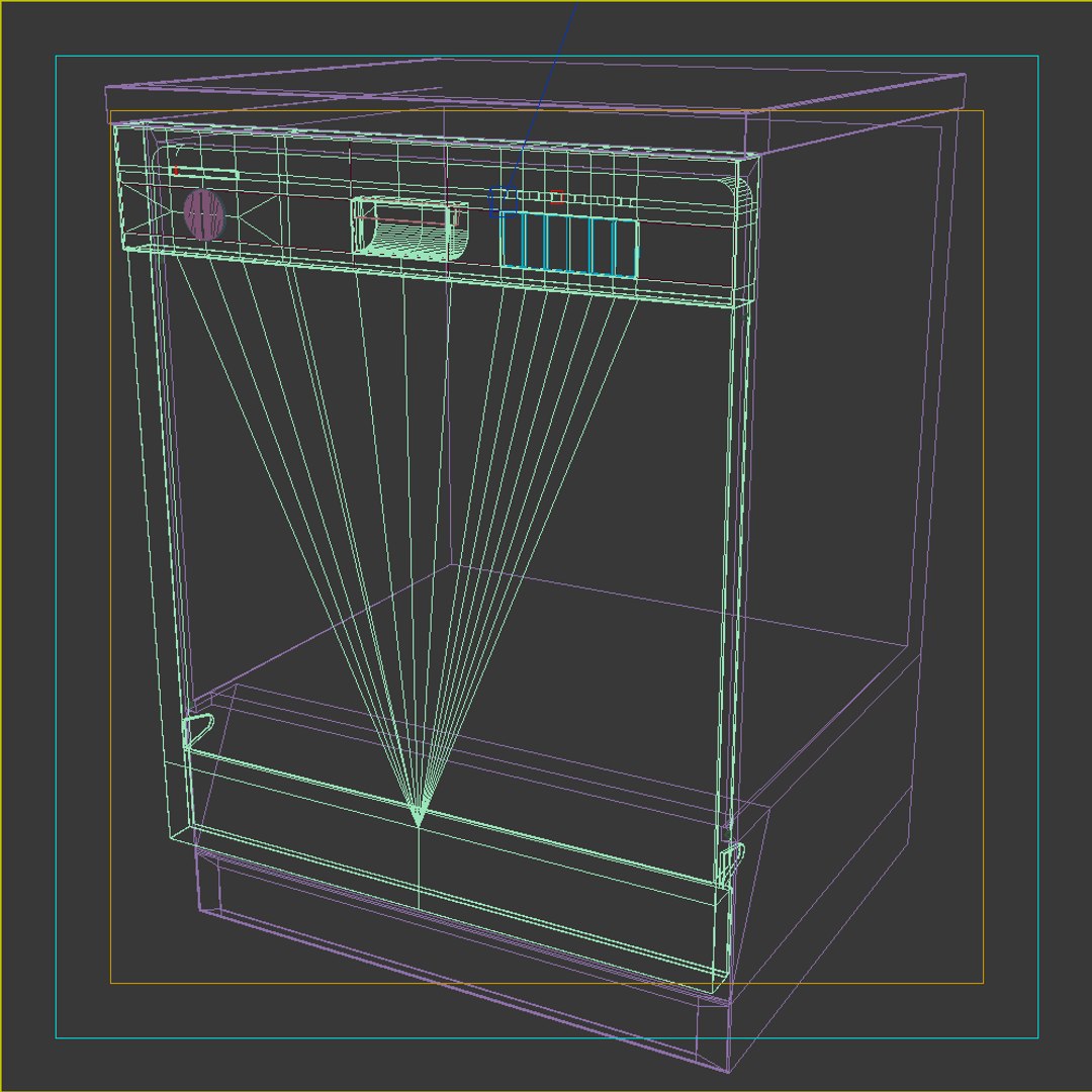 3d dishwasher model