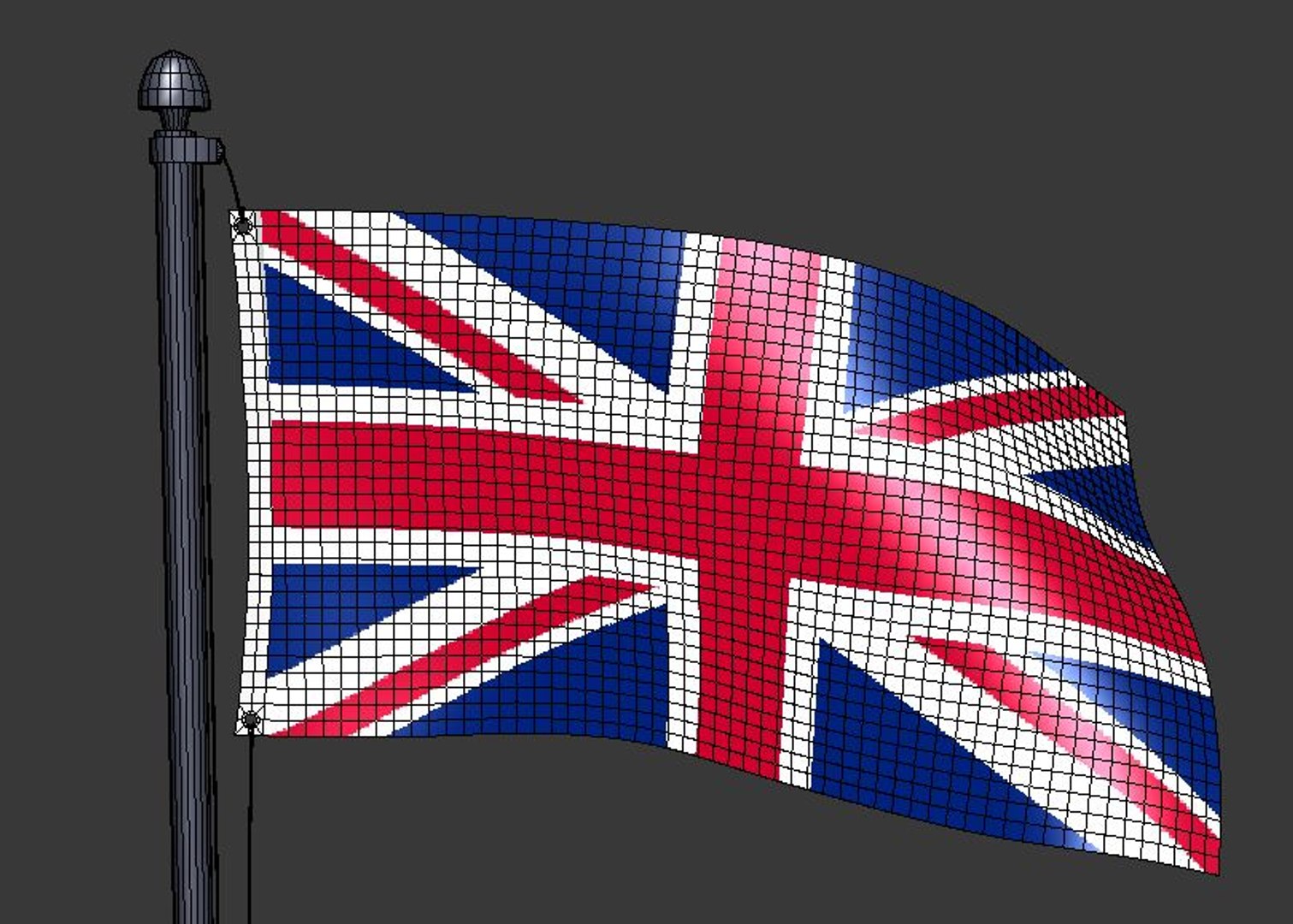 3D Model Animation Flag - TurboSquid 1332182