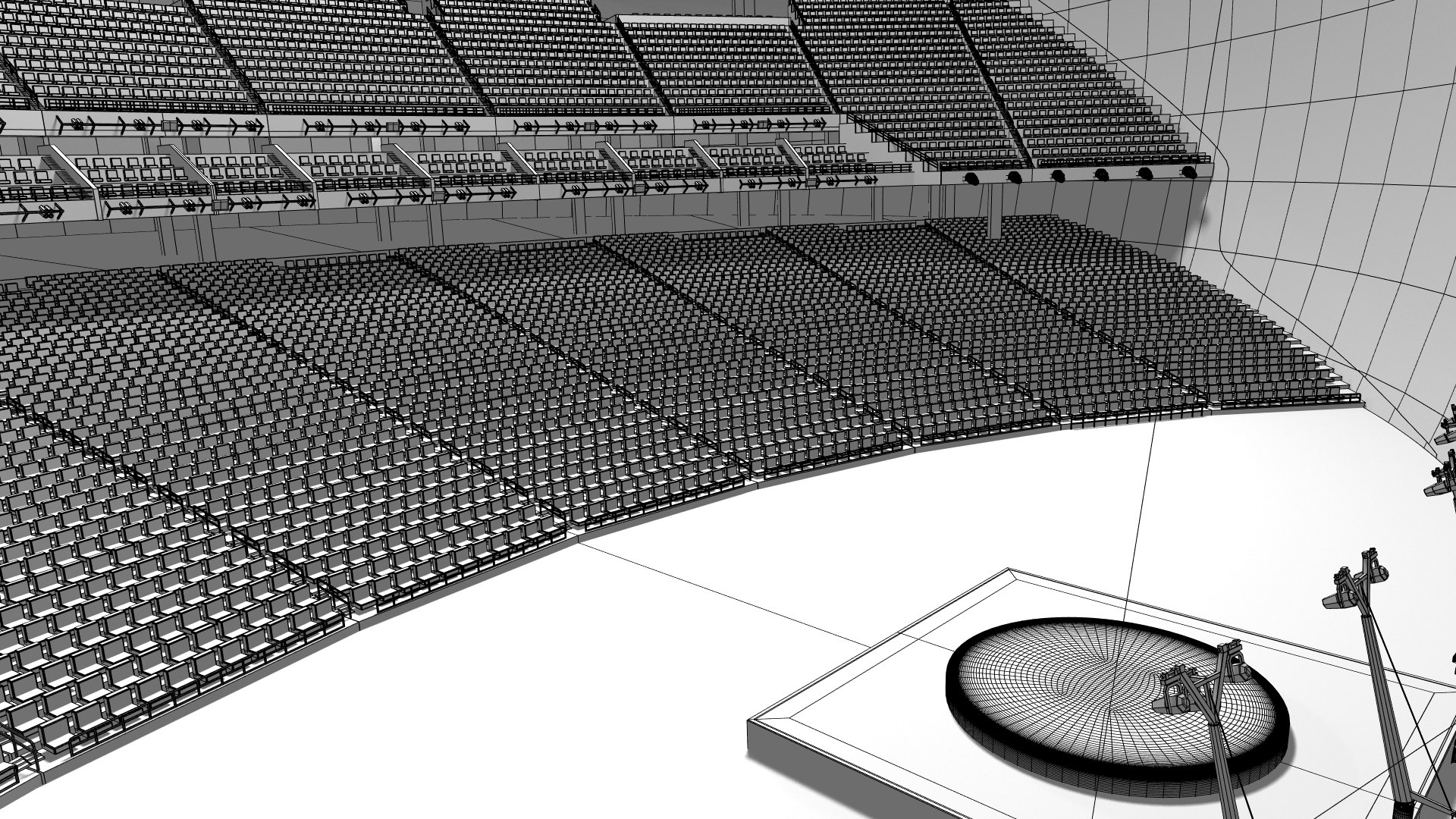Sphere Of Las Vegas Venue Detailed Interior 3D Model - TurboSquid 2349619