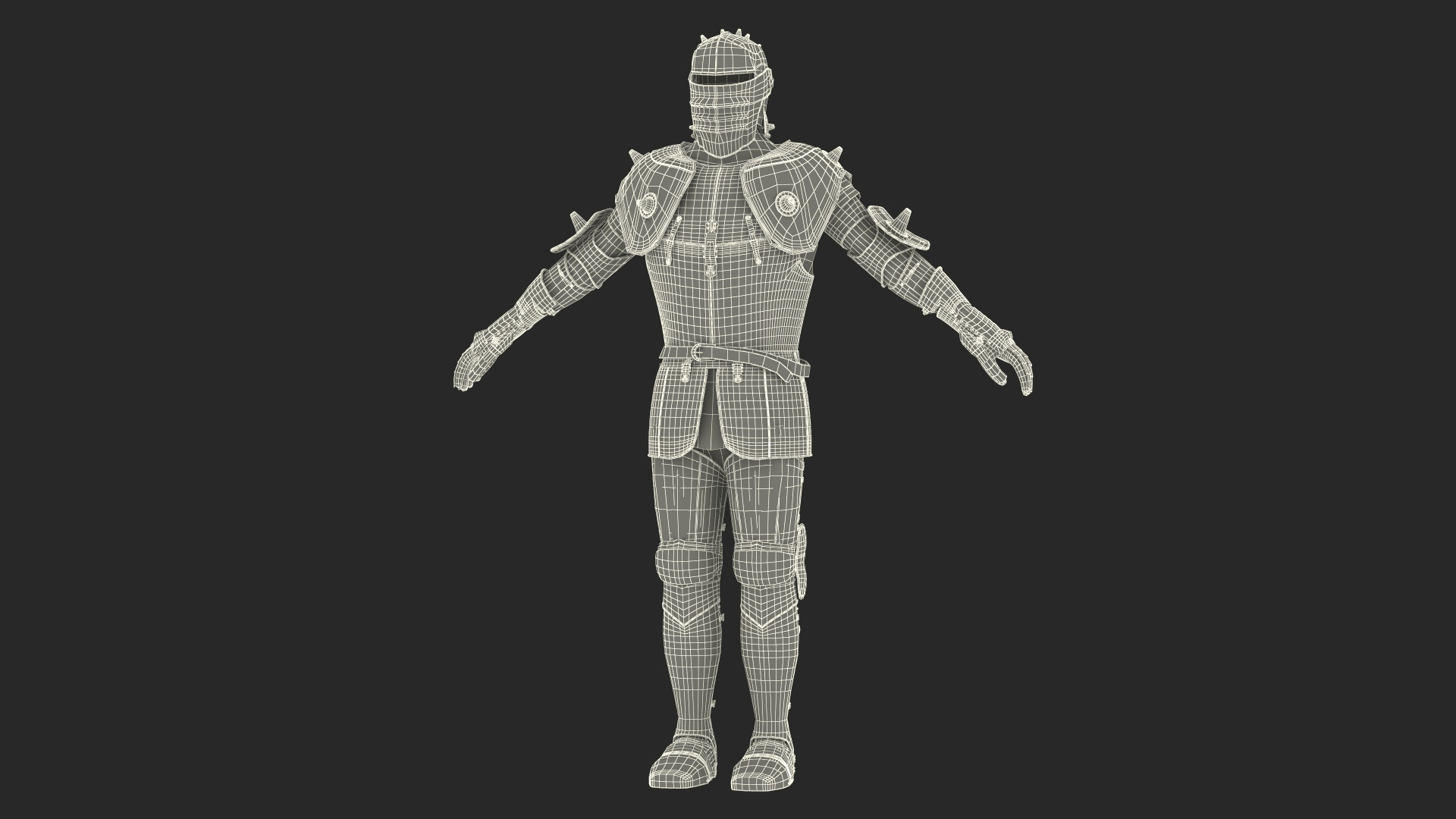 3D Medieval Knight Armor Suit Model - TurboSquid 2215067