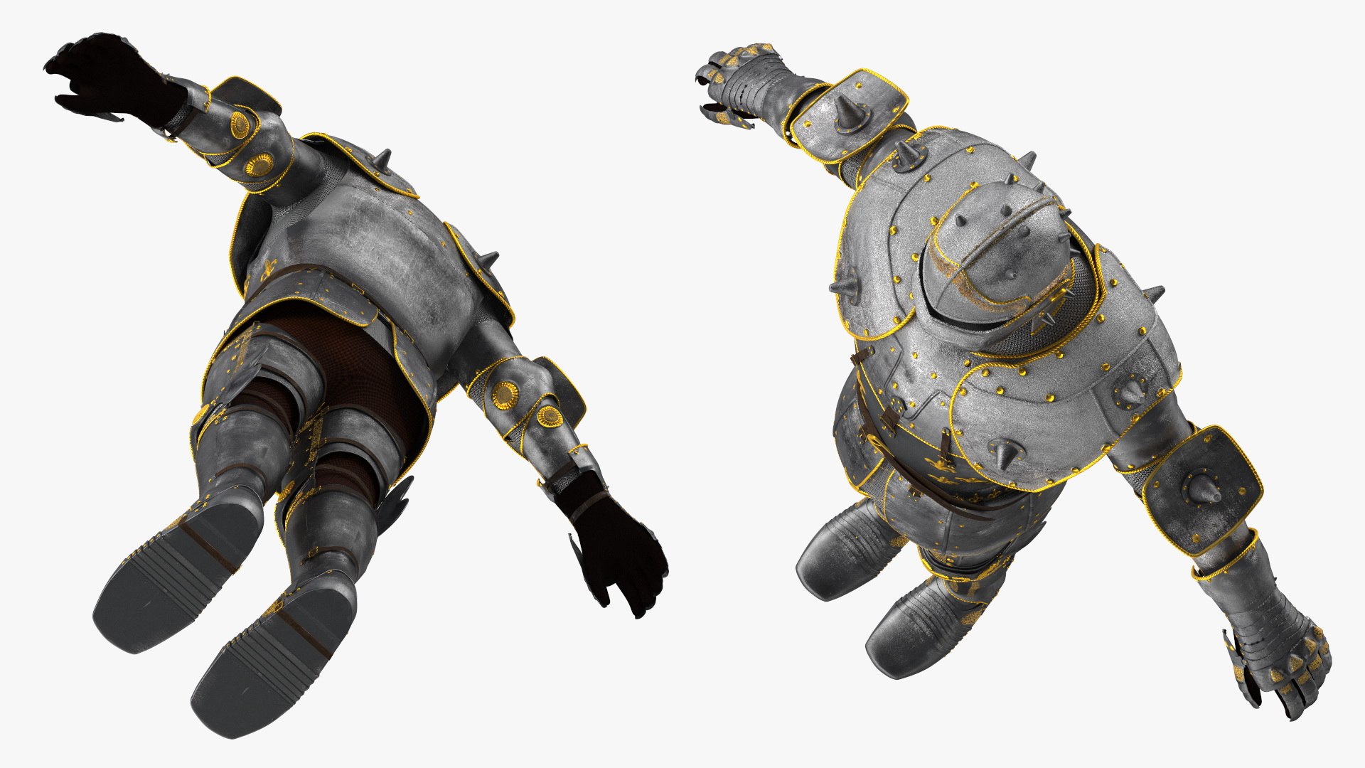 3D Medieval Knight Armor Suit Model - TurboSquid 2215067