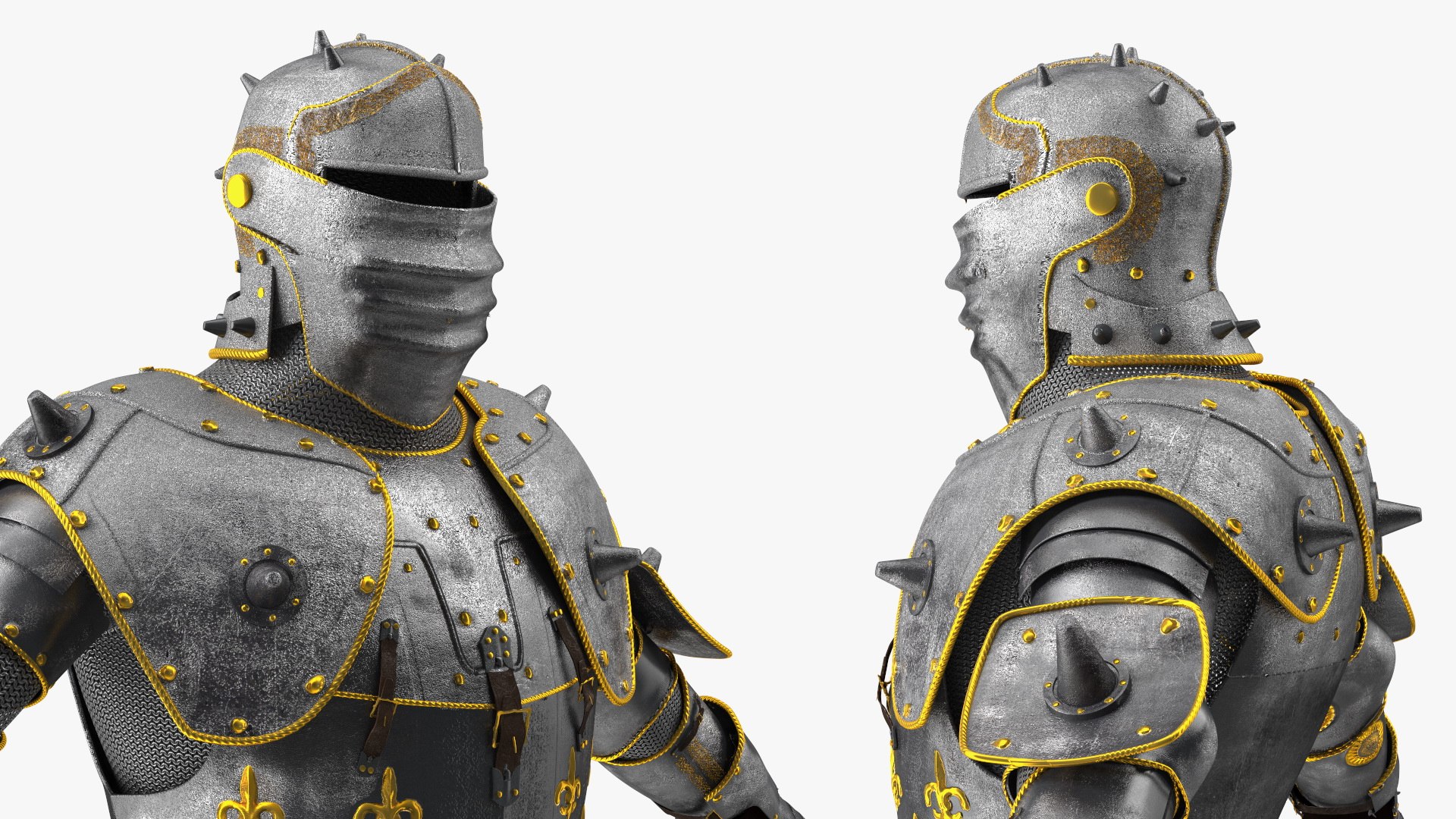 3D Medieval Knight Armor Suit Model - TurboSquid 2215067