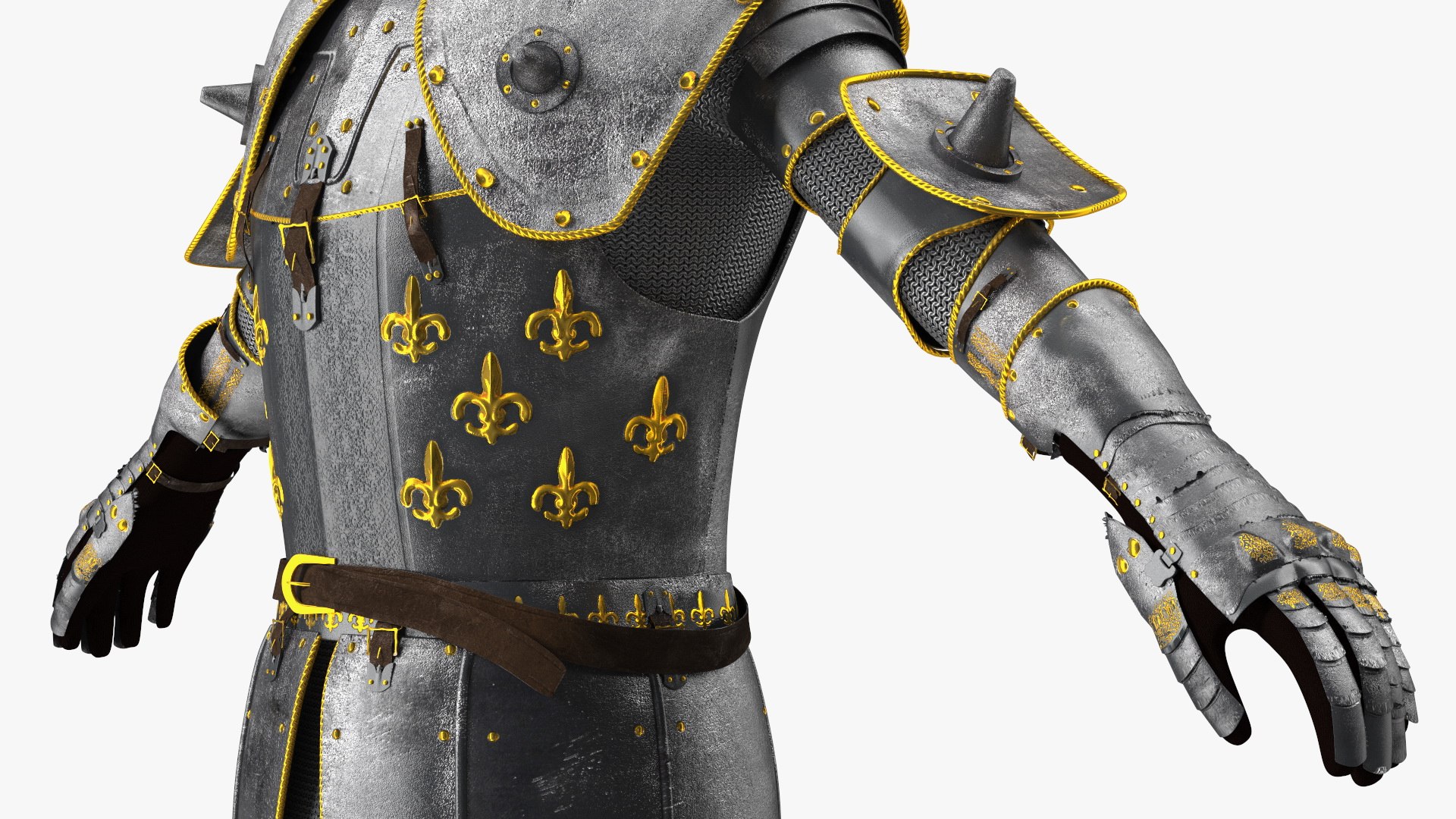 3D Medieval Knight Armor Suit Model - TurboSquid 2215067
