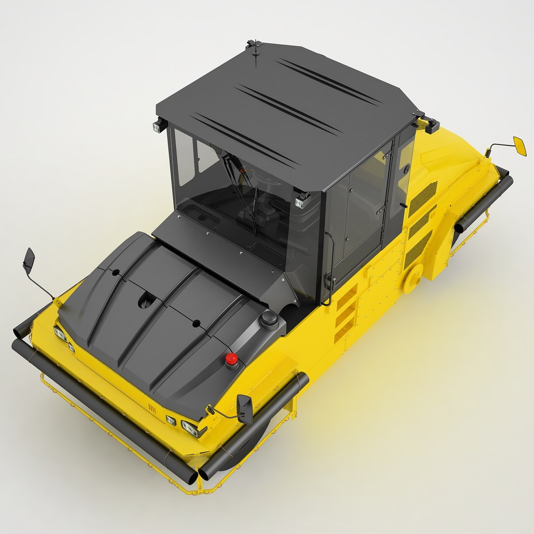 3d asphalt roller
