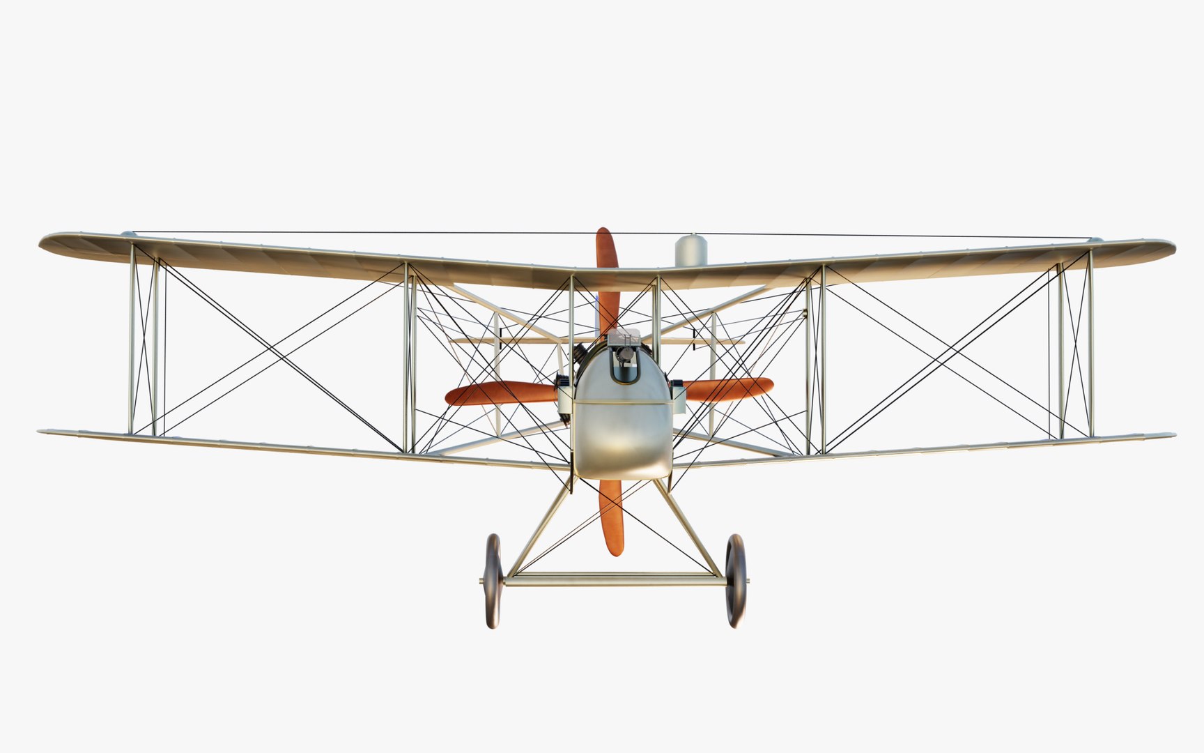 3ds Max Airco Dh 2 Aircraft