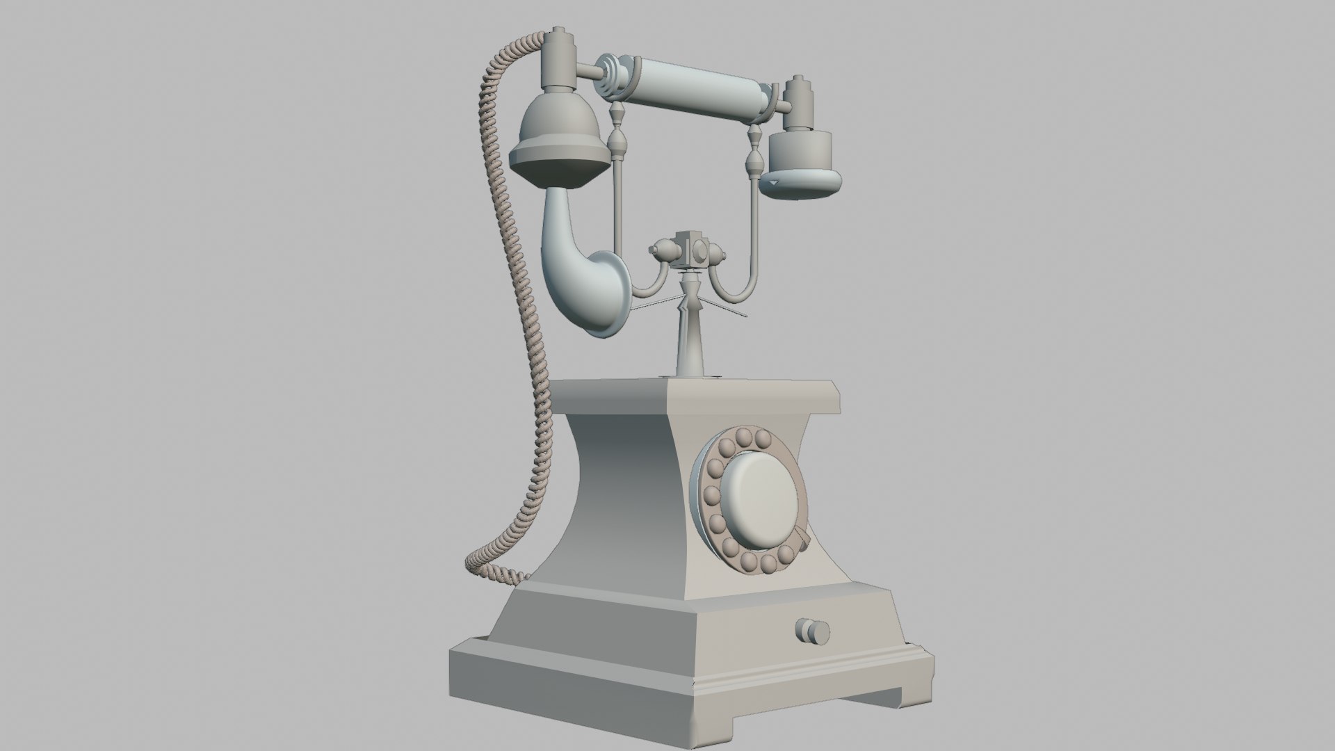 Classic Phone 3D Model - TurboSquid 2080308