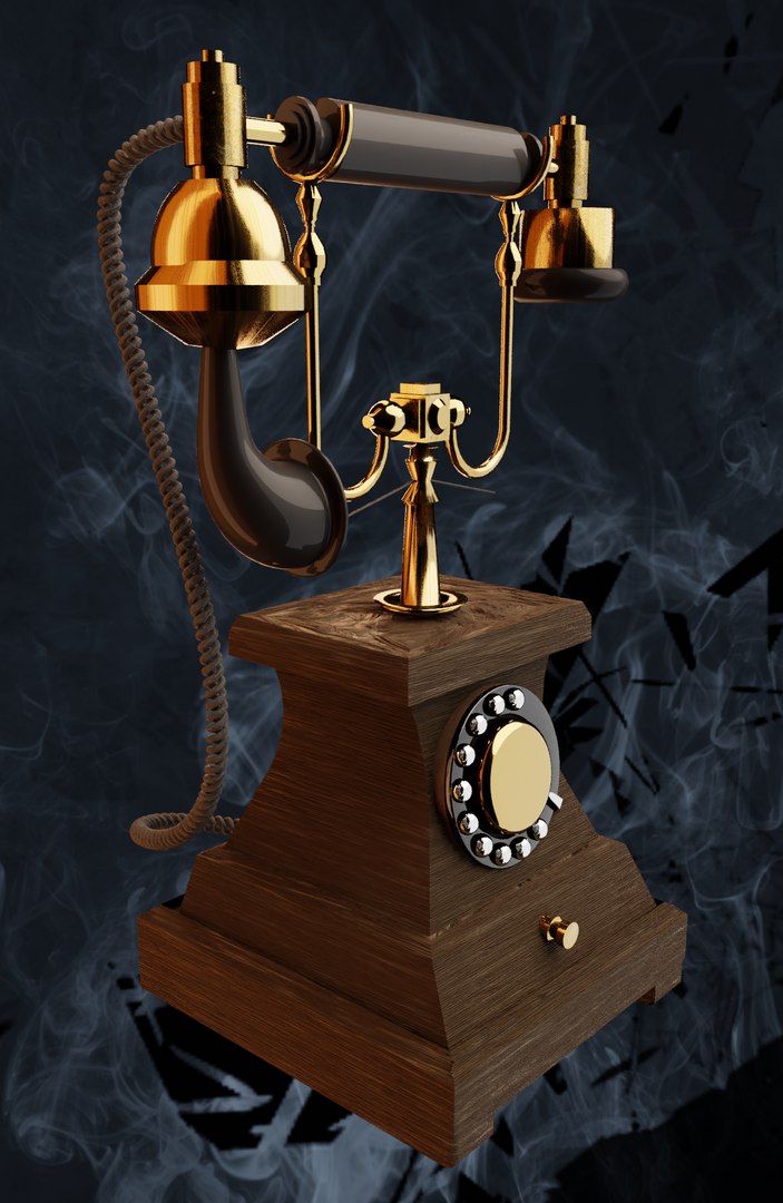 Classic Phone 3D Model - TurboSquid 2080308
