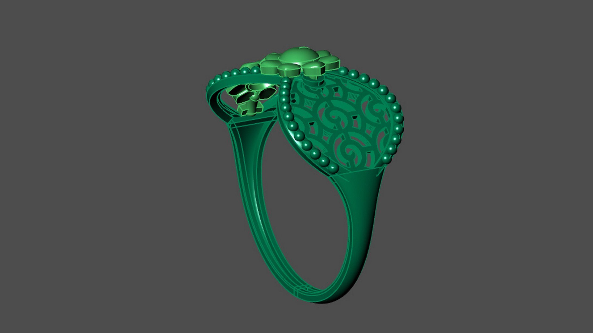 Women Rings Jewelry Rings For Women Jewellery Plain Printable STL 3DM ...