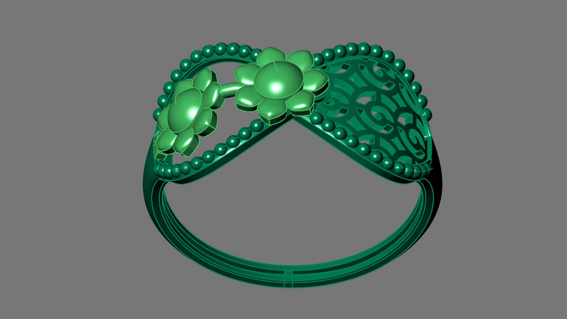 Women Rings Jewelry Rings For Women Jewellery Plain Printable STL 3DM ...