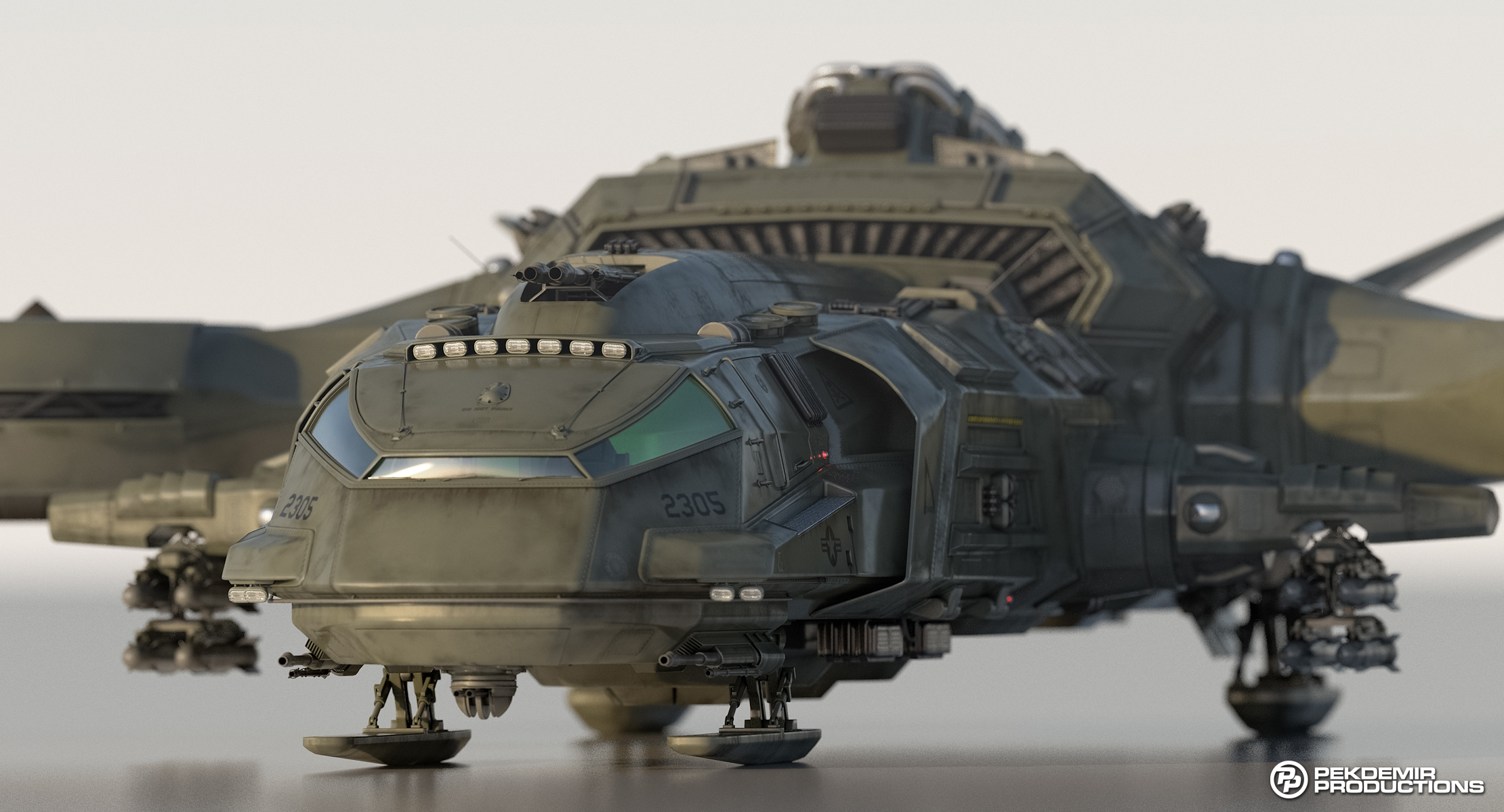 modelo 3d Dropship / Spaceship - TurboSquid 925517
