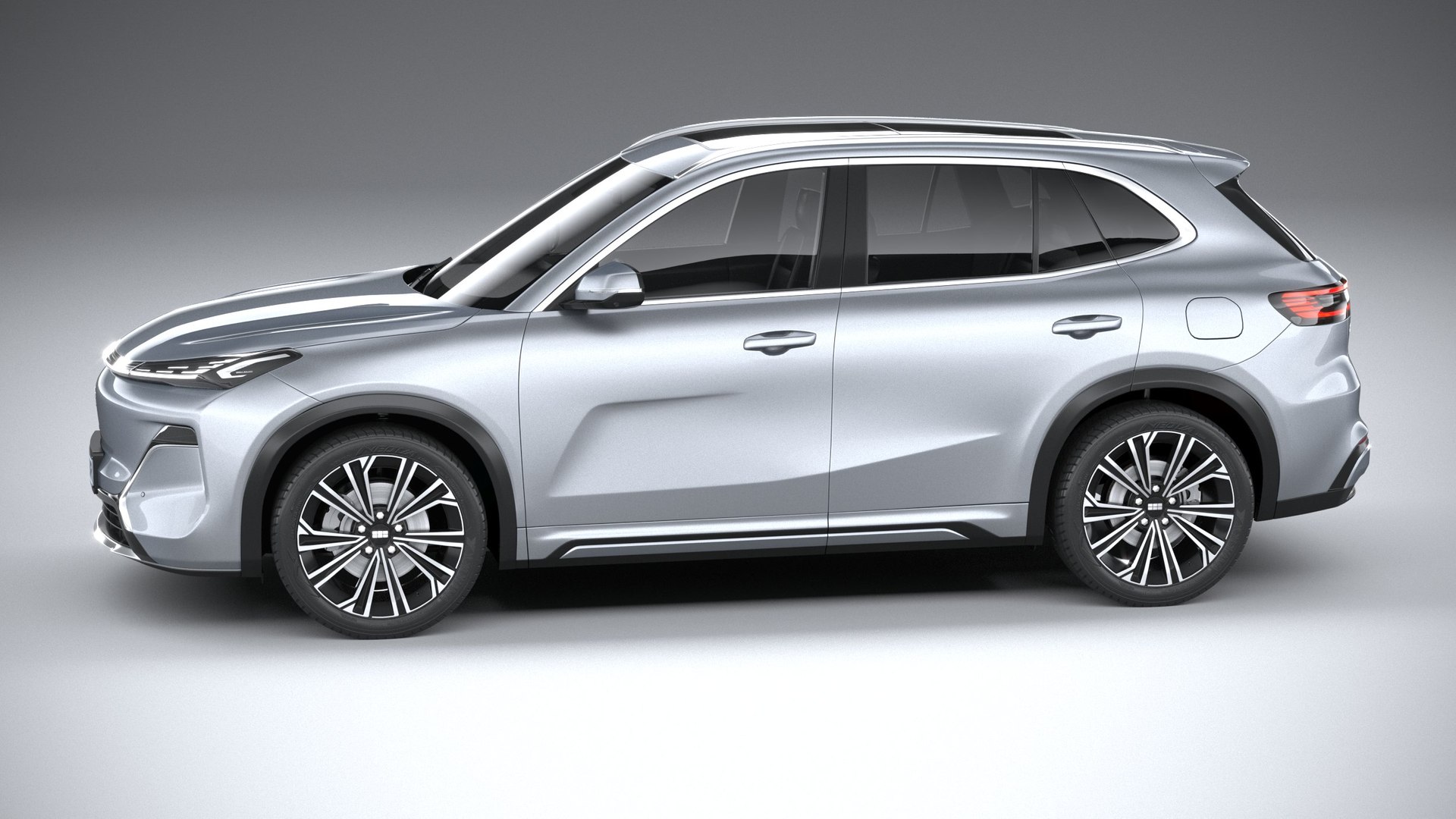 Geely Galaxy Starship 7 EM-i 2025 3D Model - TurboSquid 2331148