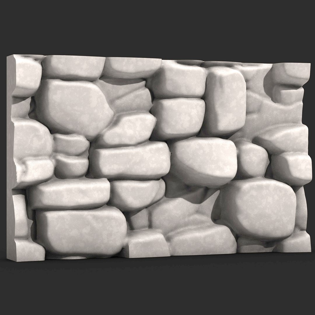 3D Stone Wall 041 - TurboSquid 2301814