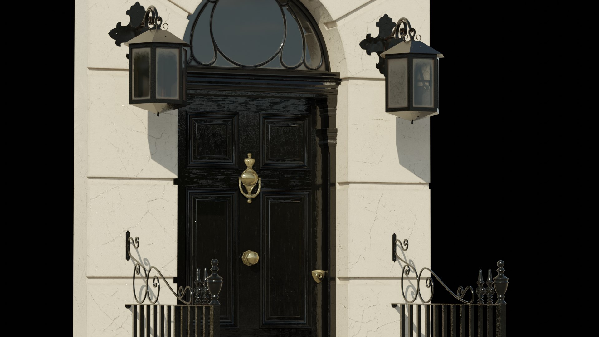 Baker Street Entrance Door 3d Model 3D Model - TurboSquid 2110181