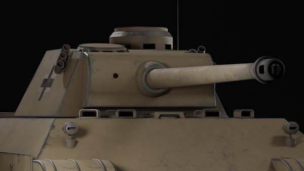 Panther Tank 3D model - TurboSquid 1997133