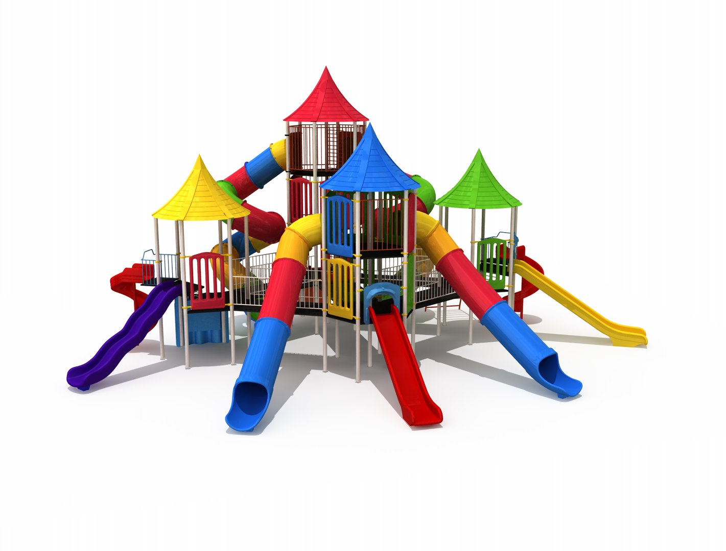 3d model play ground big