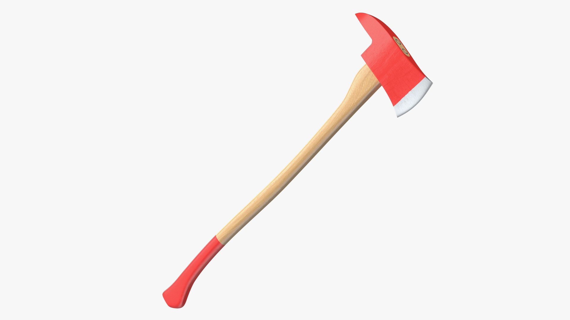 Fireman Axe With Wooden Handle New Model - TurboSquid 2178327