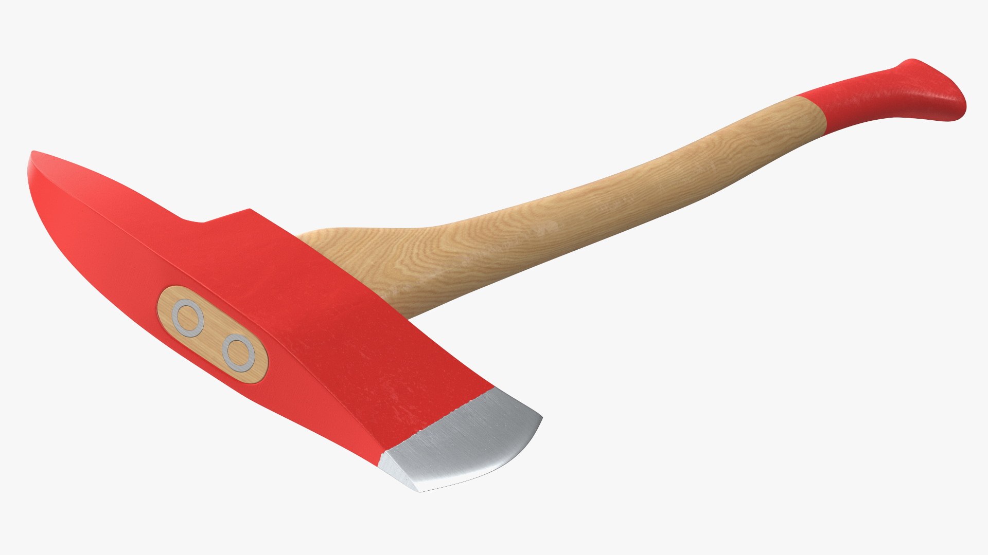 Fireman Axe With Wooden Handle New Model - TurboSquid 2178327