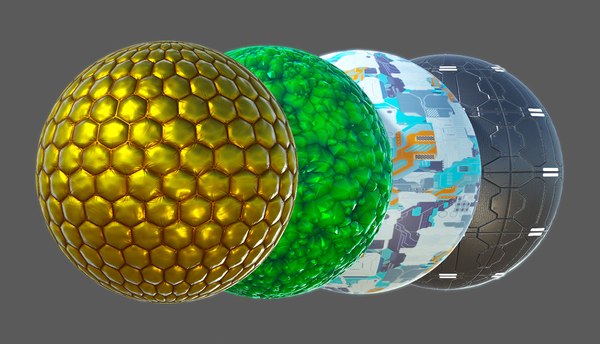 modelo 3d Ultimate PBR Materials 300 para Unity - TurboSquid 1662761