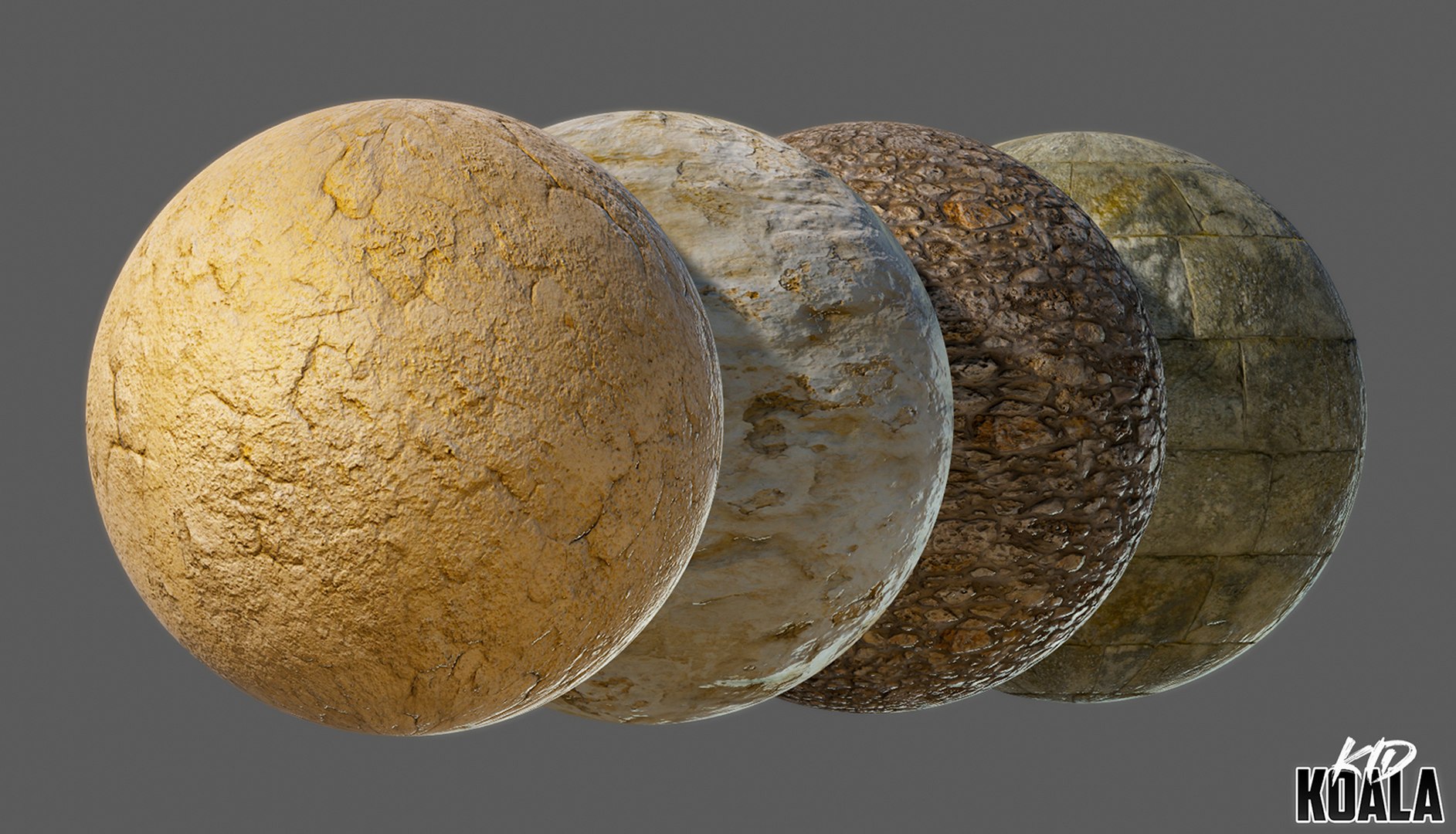 Ultimate Pbr Materials 300 3D - TurboSquid 1662761