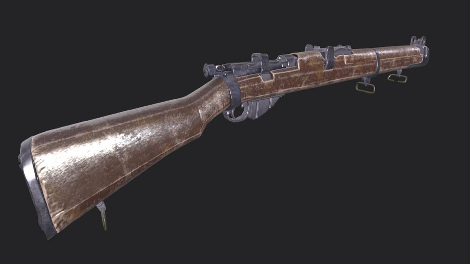 Free LEE Enfield MK3 - Asset Weapon 3D Model - TurboSquid 2011173