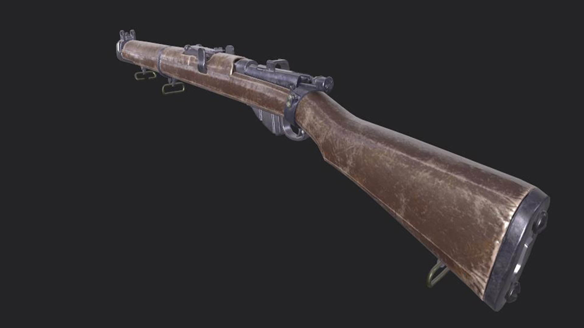 Free LEE Enfield MK3 - Asset Weapon 3D Model - TurboSquid 2011173