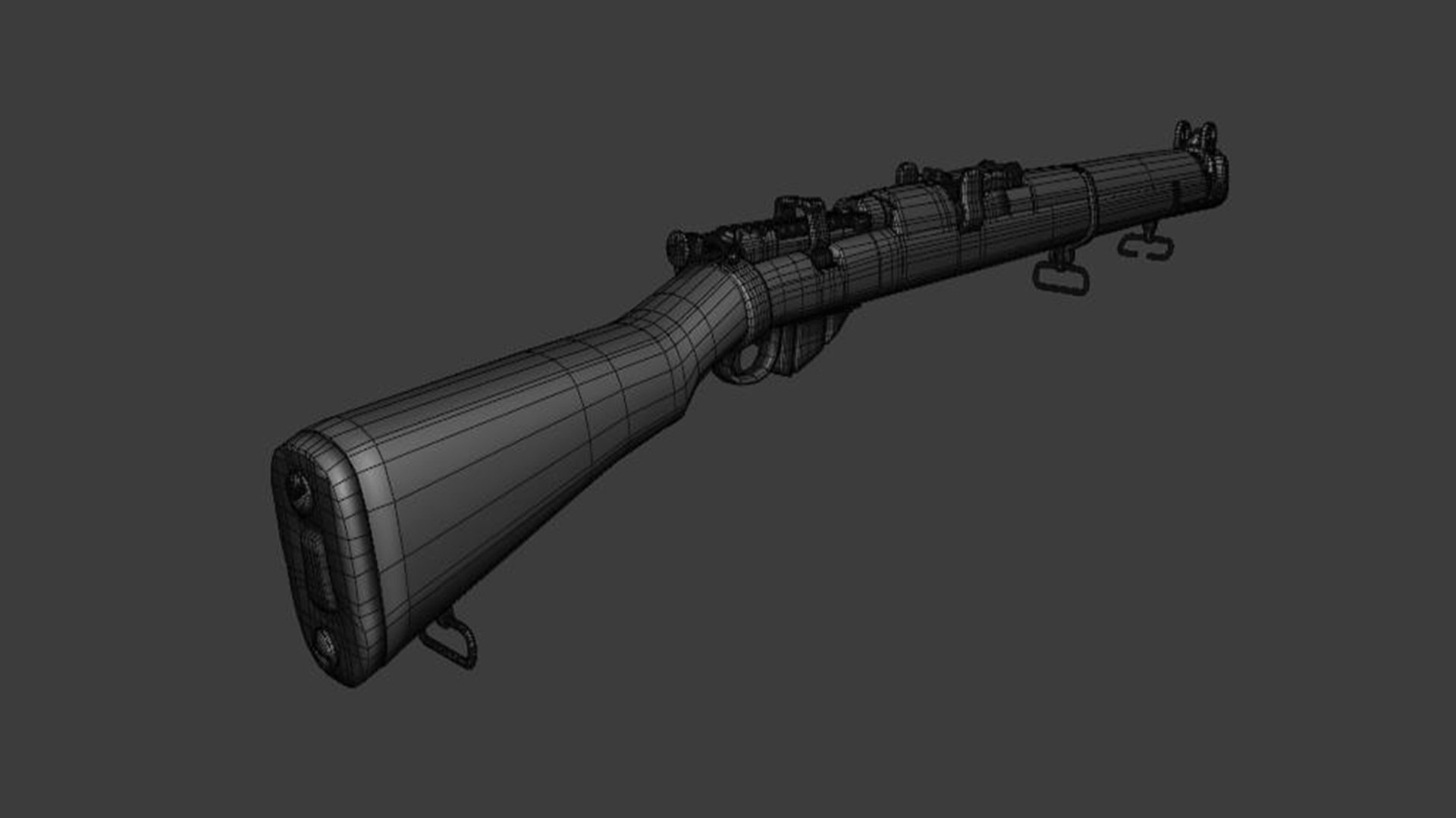 Free LEE Enfield MK3 - Asset Weapon 3D Model - TurboSquid 2011173