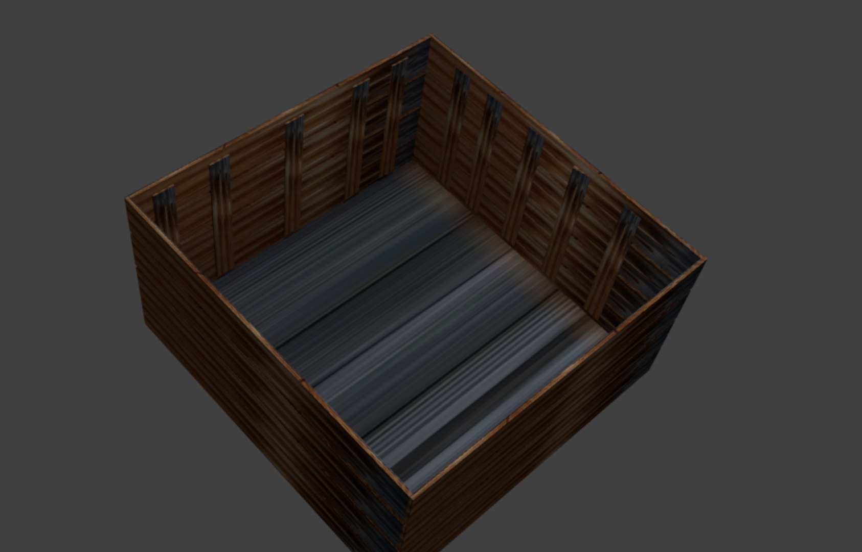 Simple Crate 3D Model - TurboSquid 1376267