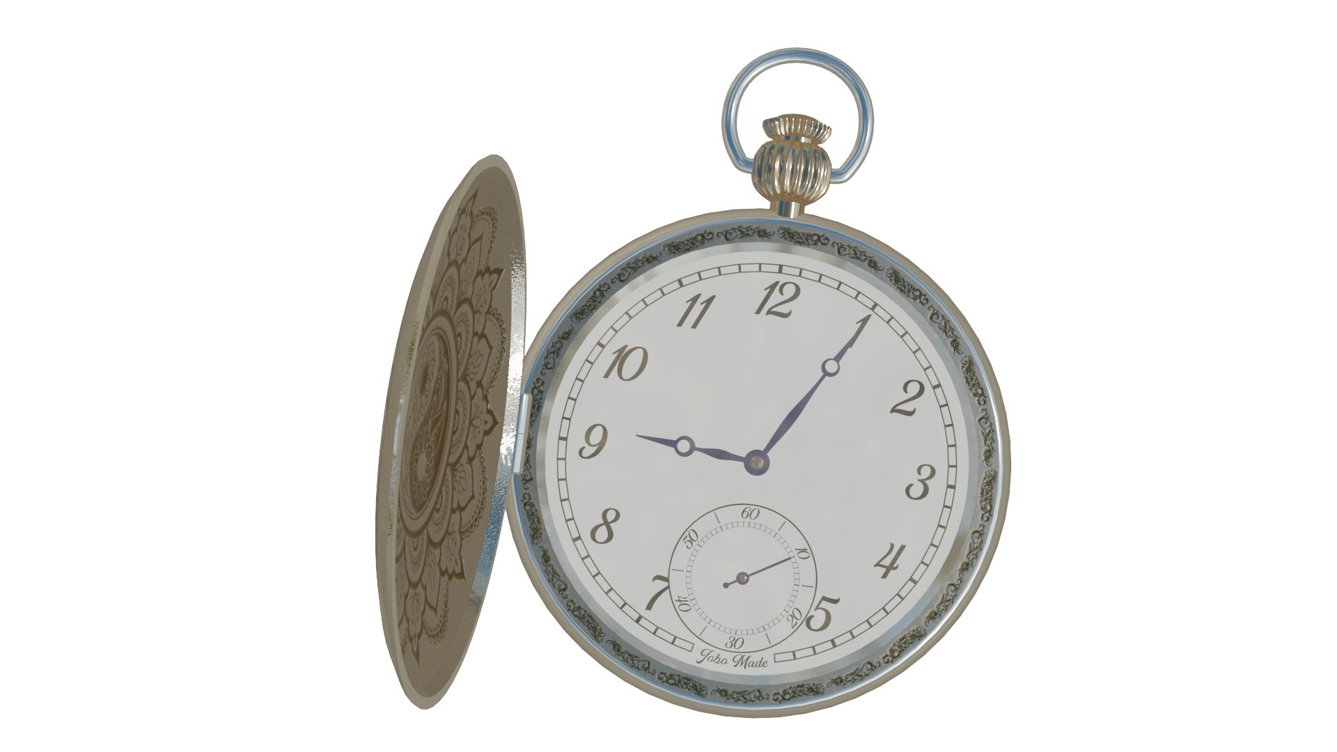 3D Pocket Watch Model - TurboSquid 1949222