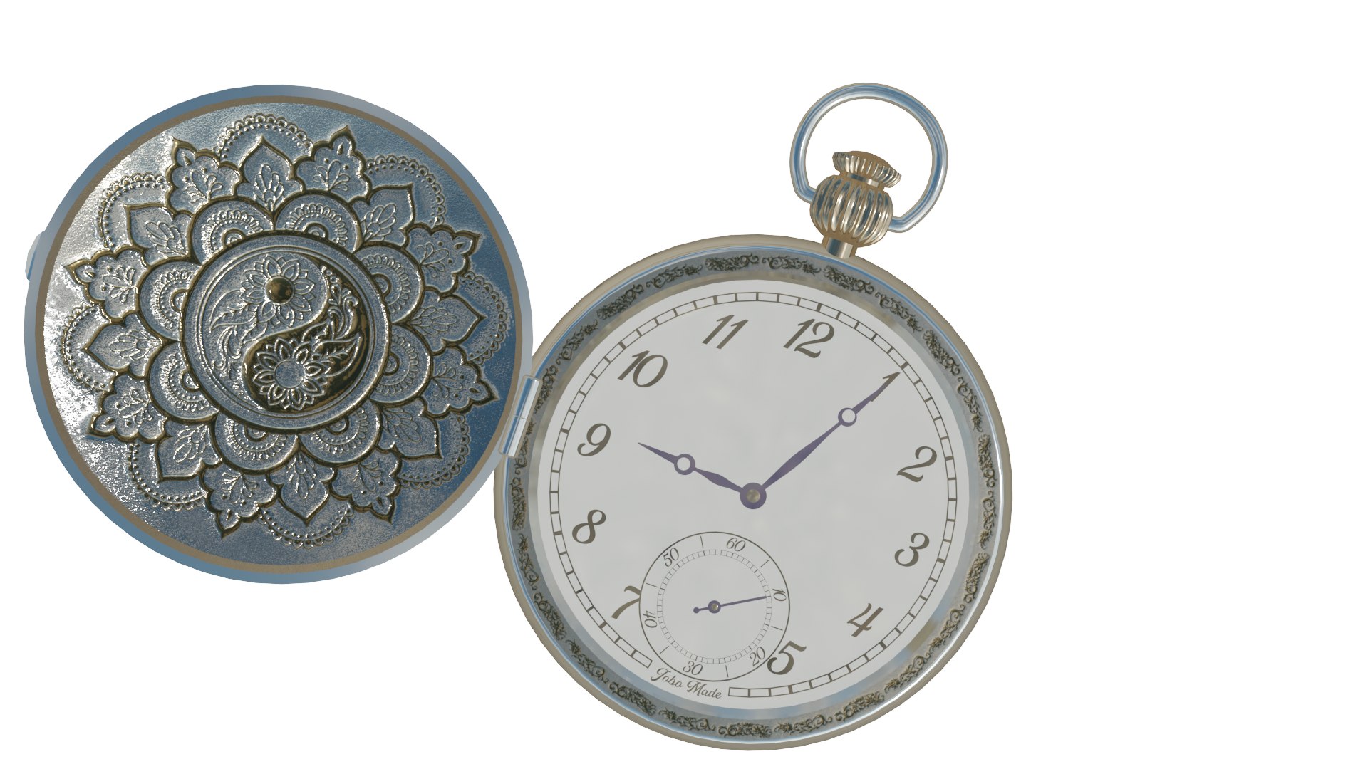 3D Pocket Watch Model - TurboSquid 1949222