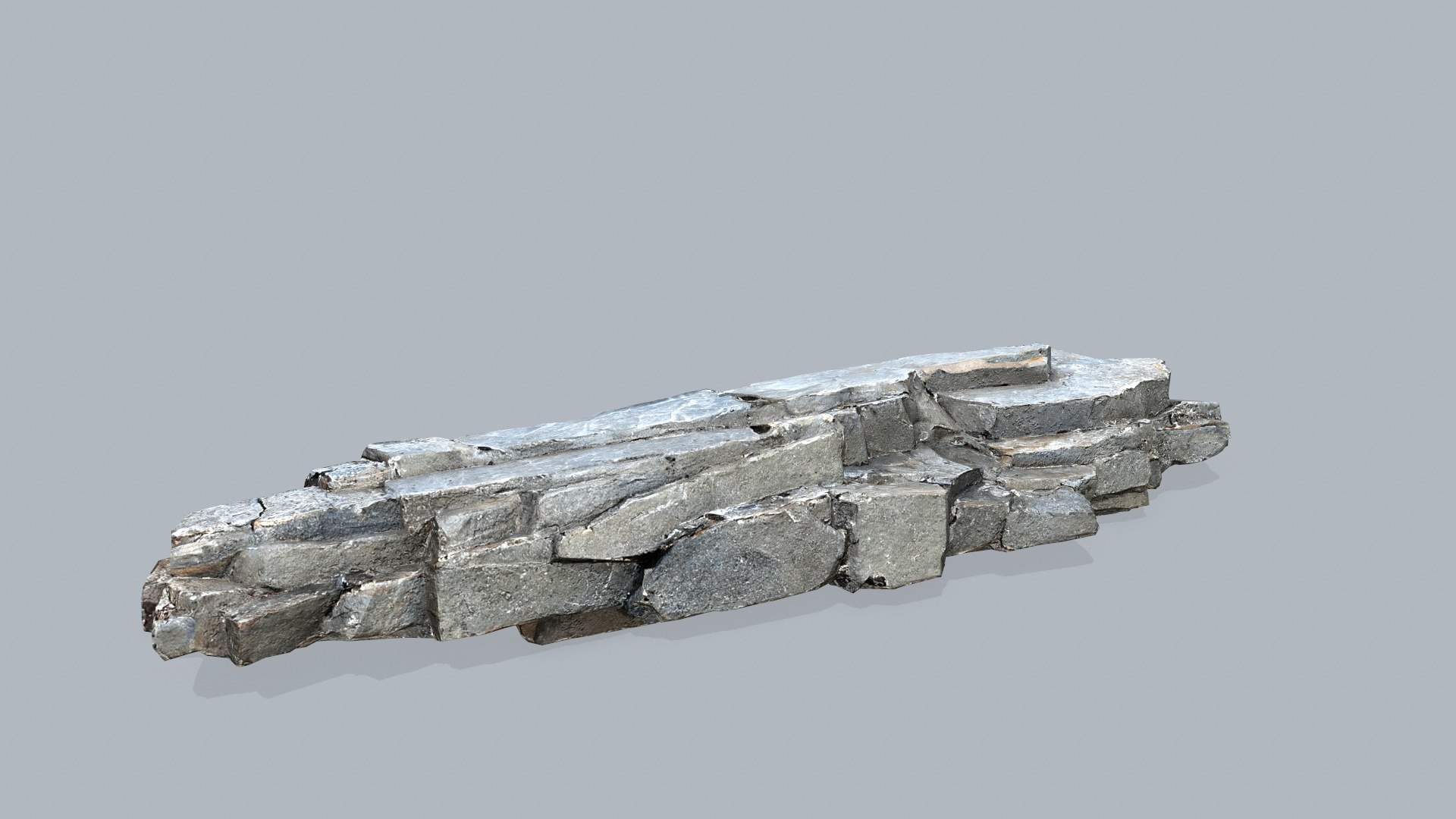 Desert Cliff Rocks 3D Model - TurboSquid 2216530