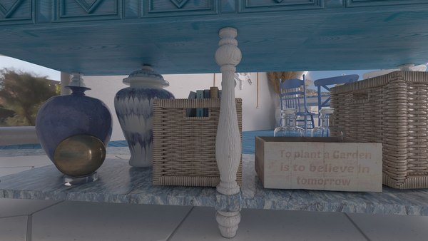 3D Seaman Dining Room and Kitchen model - TurboSquid 1978188