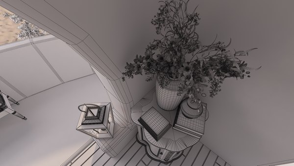 3D Seaman Dining Room and Kitchen model - TurboSquid 1978188