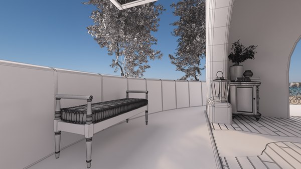 3D Seaman Dining Room and Kitchen model - TurboSquid 1978188