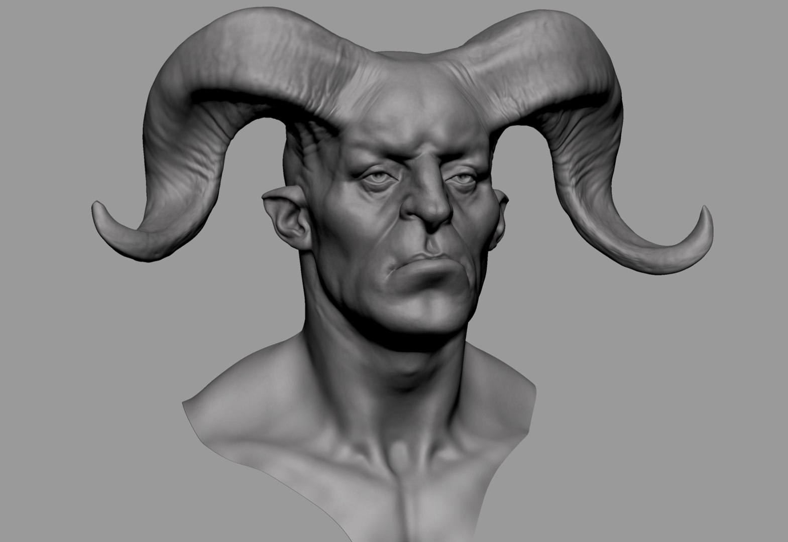 3D model creature head - TurboSquid 1433595