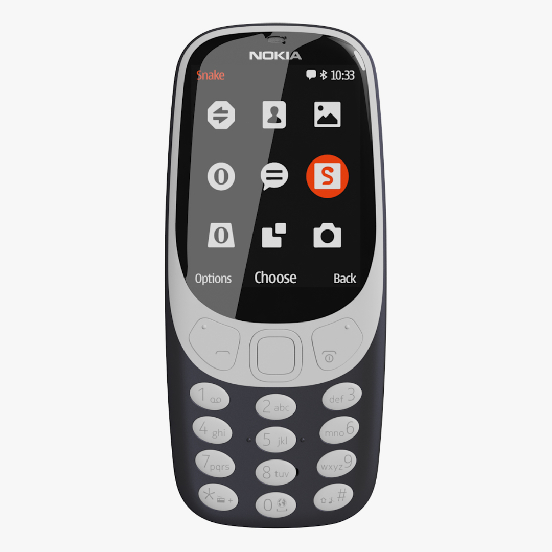 Obj Realistic Nokia 3310 2017