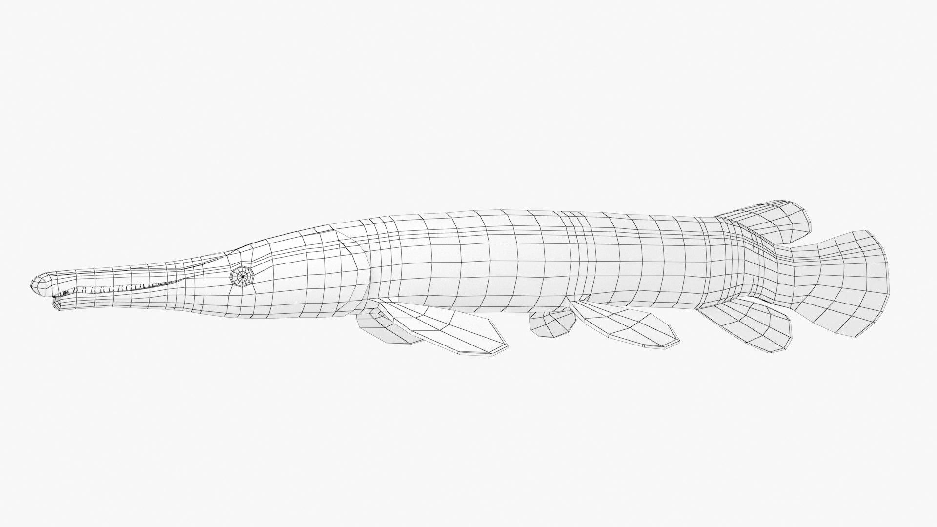 3D Alligator Gar Model - TurboSquid 1846159