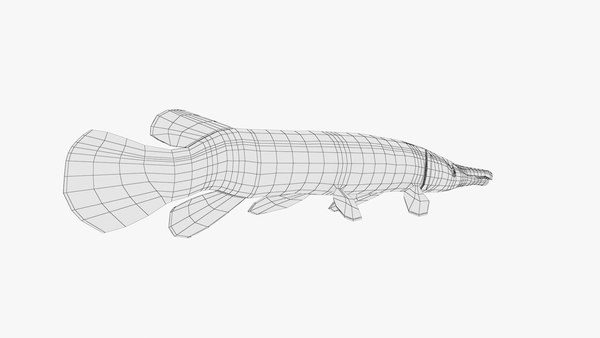 3D Alligator Gar model - TurboSquid 1846159