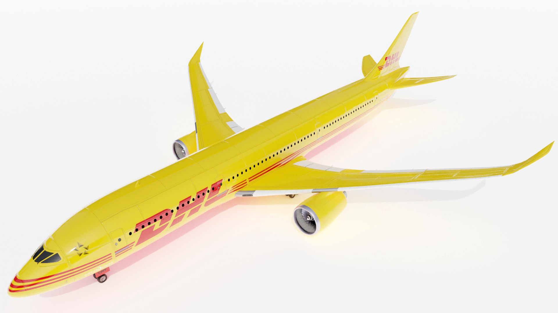 3d Model 787 Dhl