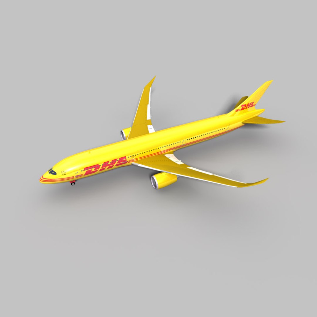 3d model 787 dhl