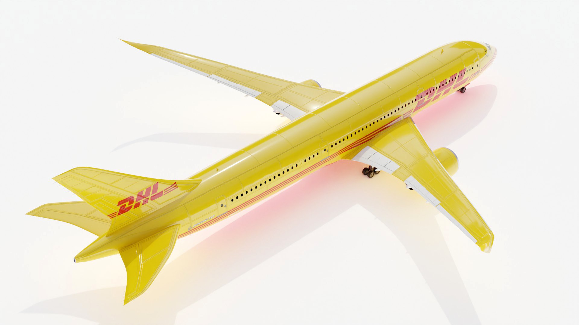 3d Model 787 Dhl