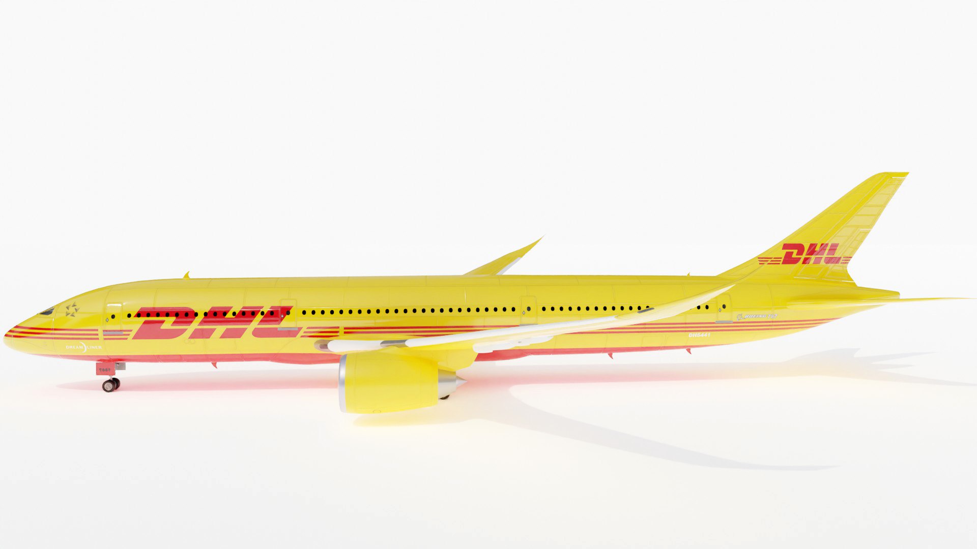 3d Model 787 Dhl