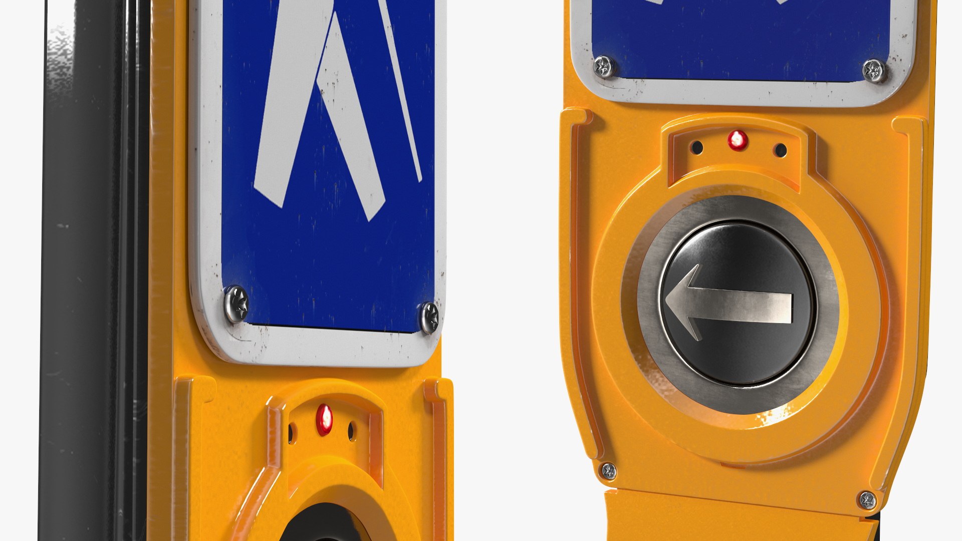 3D model Pedestrian Signals Collection 2 - TurboSquid 2065576