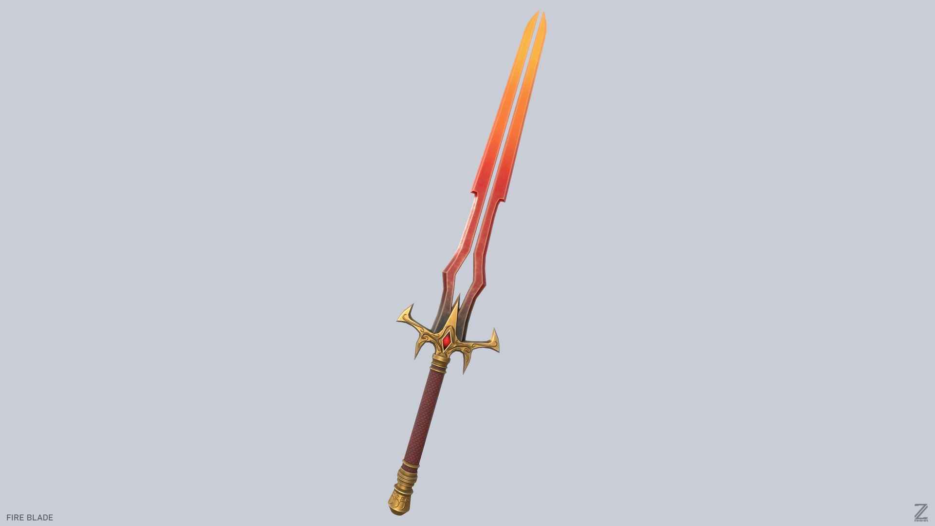 Fire Blade 3D - TurboSquid 2248655
