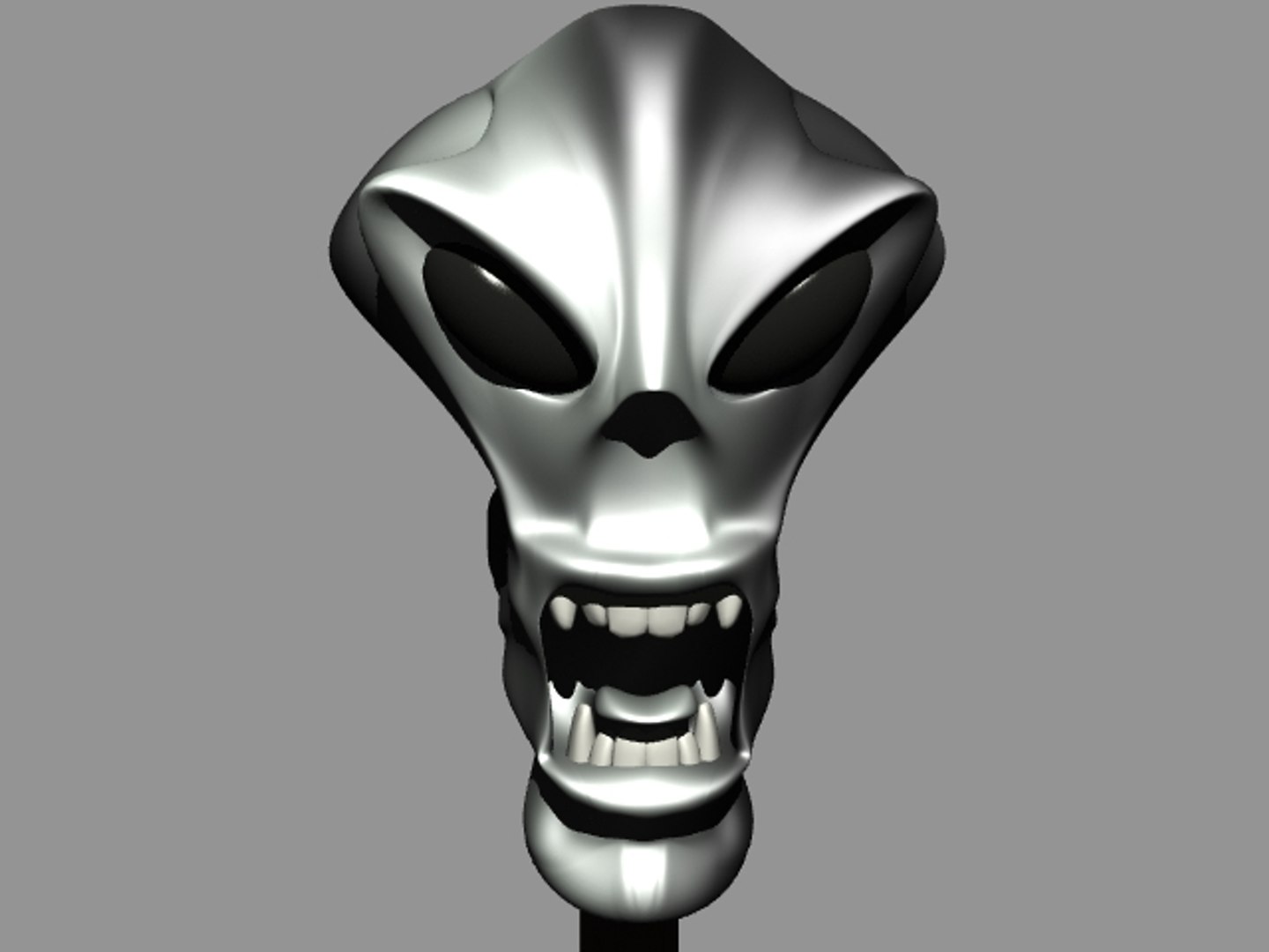Lightwave Alien Head