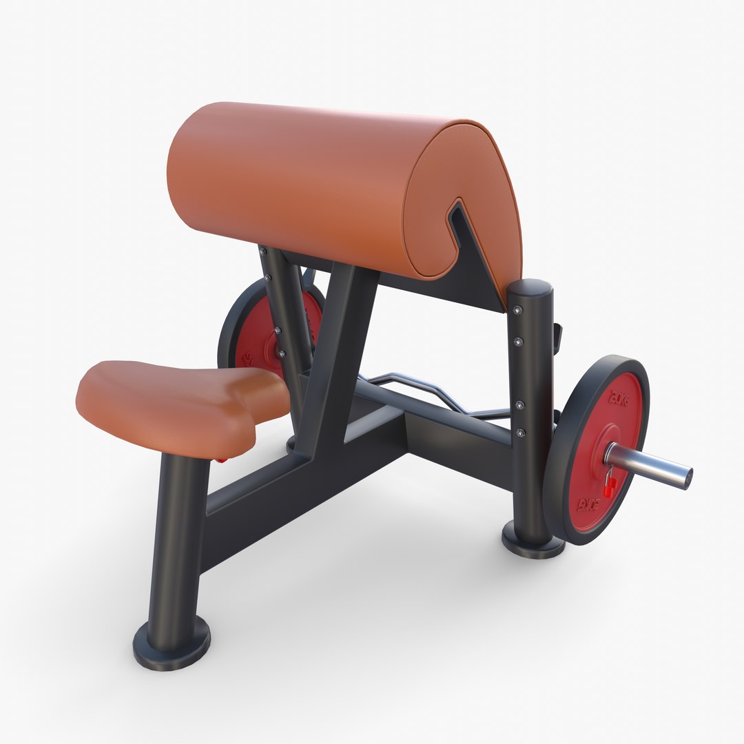 3D Curl Bench Model - TurboSquid 2024651